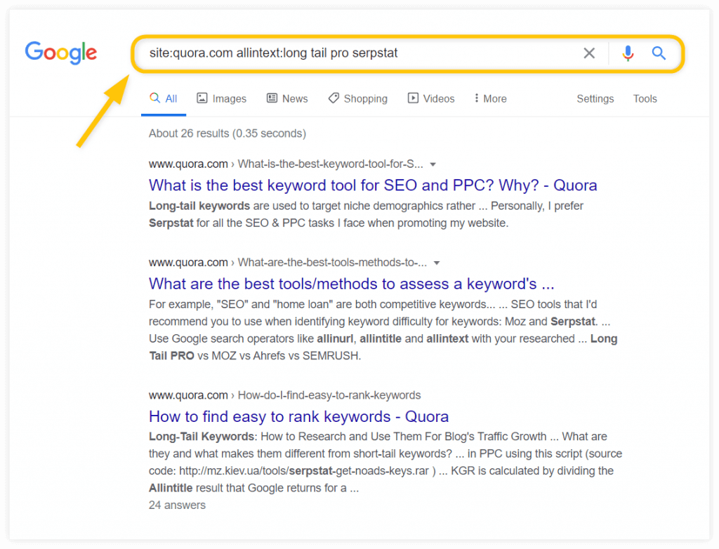 The Most Useful Google Search Operators For SEO (+Examples)