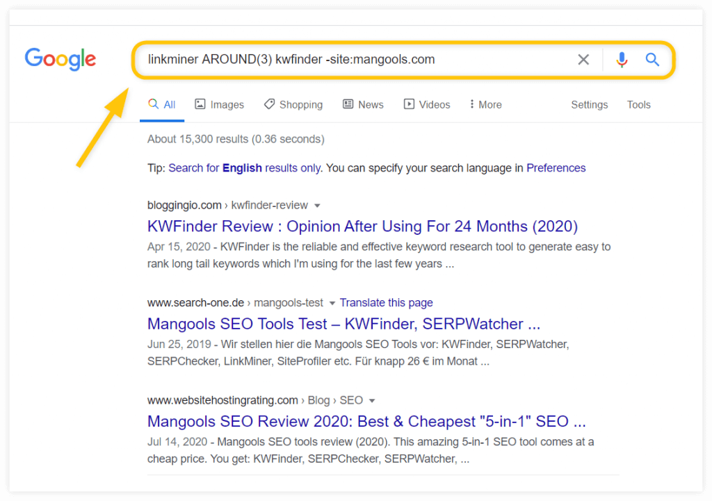 The Most Useful Google Search Operators for SEO | Mangools
