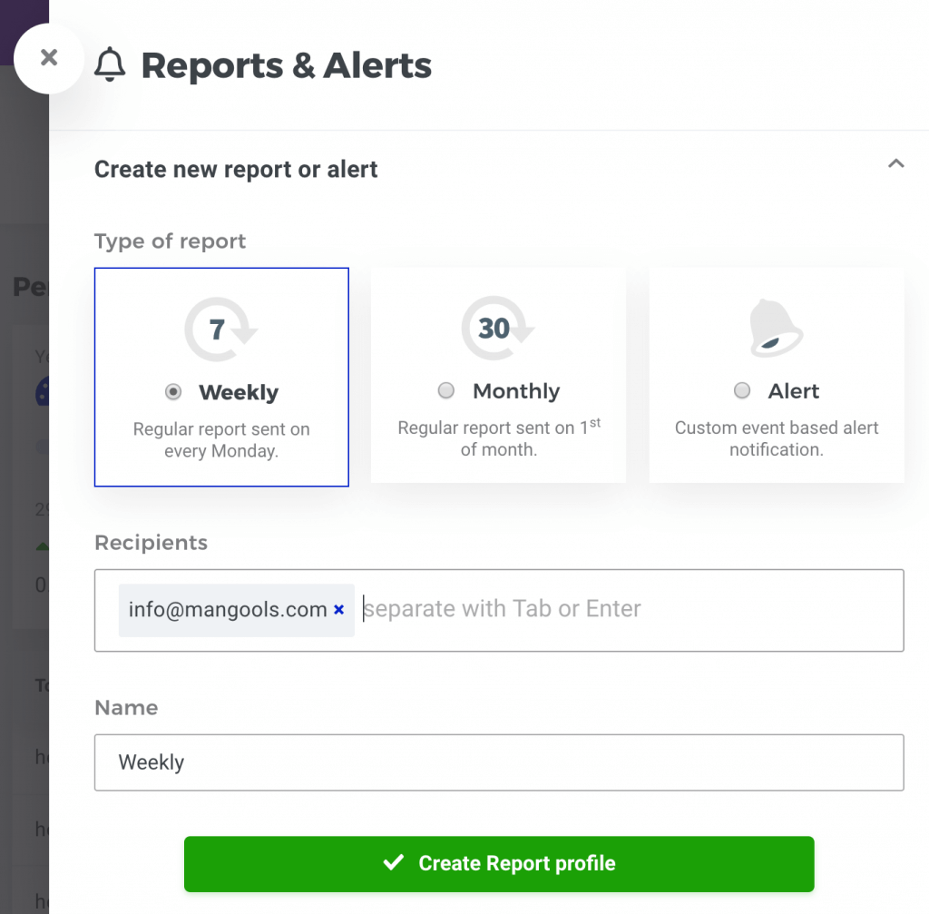 SERPWatcher Guide | Mangools