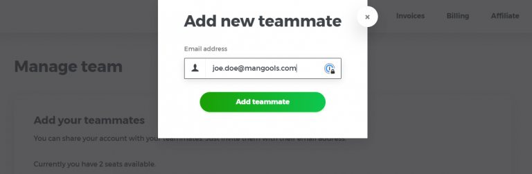Product Update: Sub-users & Team Management Features