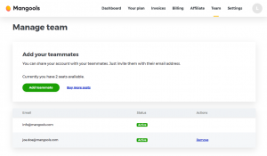 Product Update: Sub-users & Team Management Features