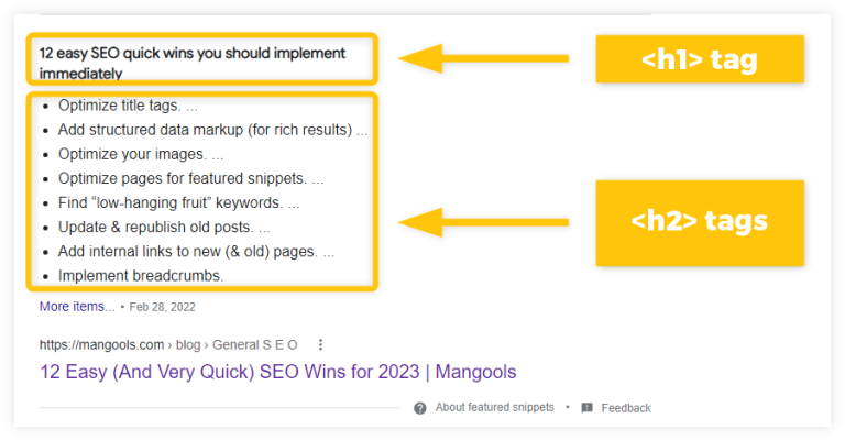 11+ Key SEO HTML Tags You Need to Know in 2024 | Mangools